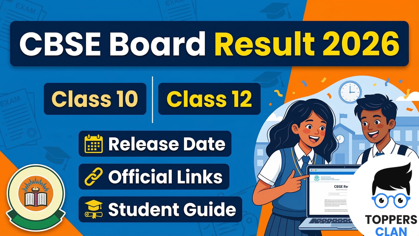 CBSE Board Result 2026: Class 10 & 12 Release Date, Official Links, and ...