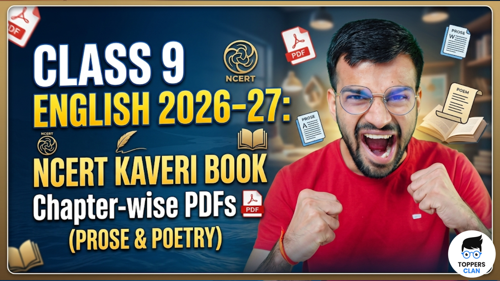 Class 9 English 2026–27: NCERT Kaveri Book Chapter-wise PDFs (Prose ...