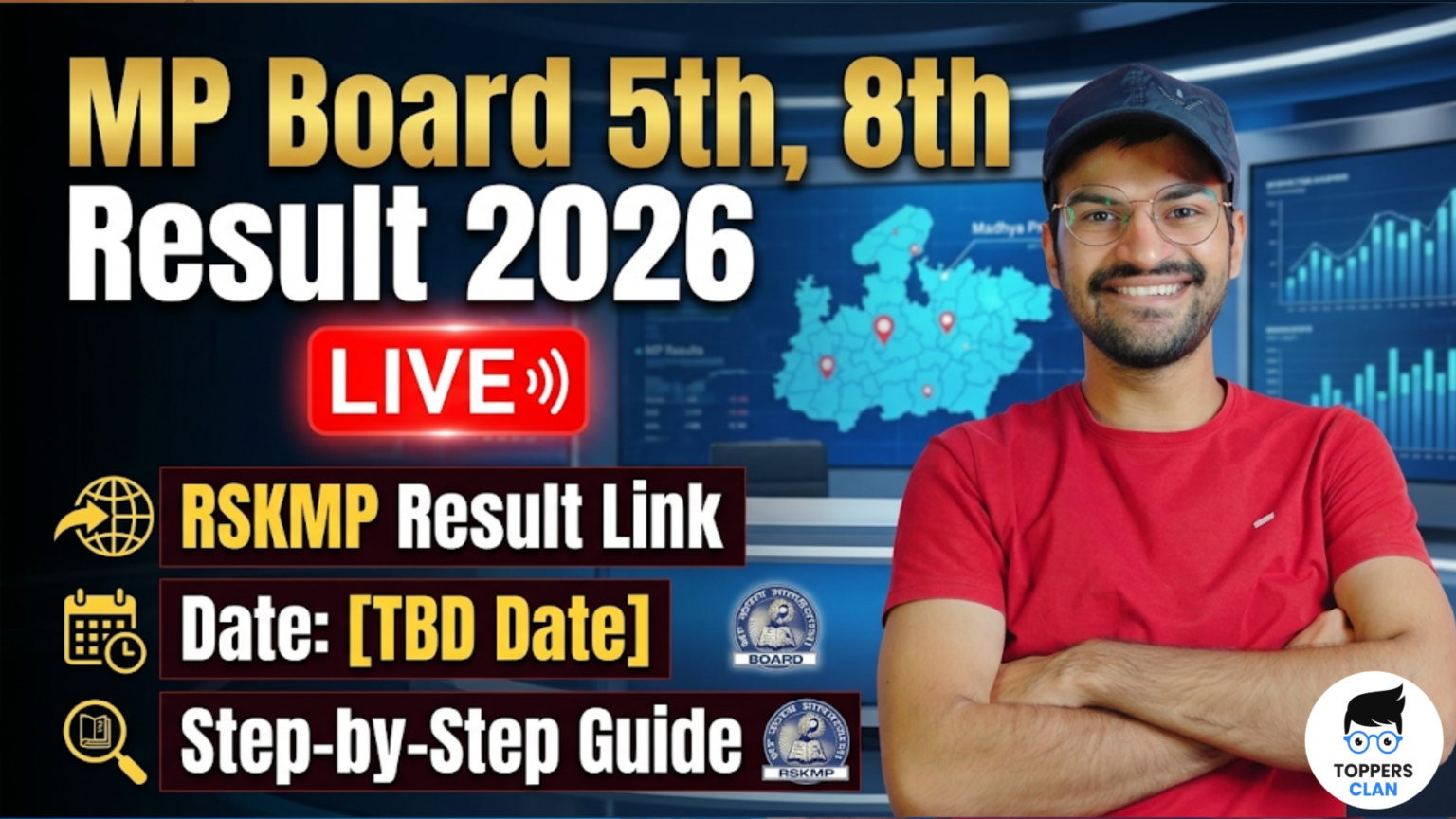 MP Board 5th, 8th Result 2026 LIVE: RSKMP Result Link, Date, and Step ...